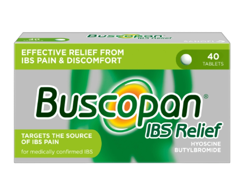 Buscopan® IBS Relief |Contains Hyoscine Butylbromide